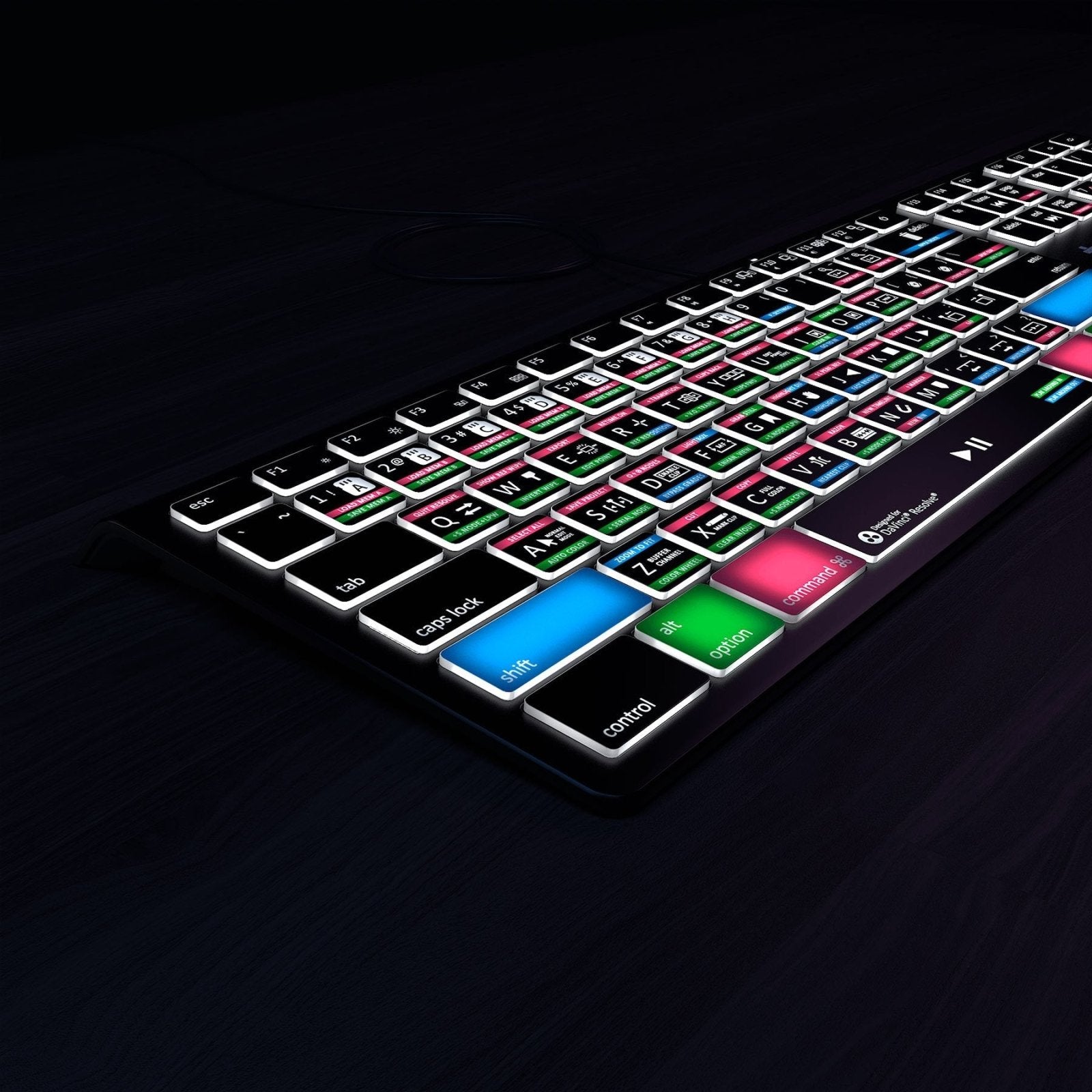 DaVinci Resolve 18 Keyboard Backlit Mac Or PC davinci-resolve-18-keyboard-backlit-mac-or-pc