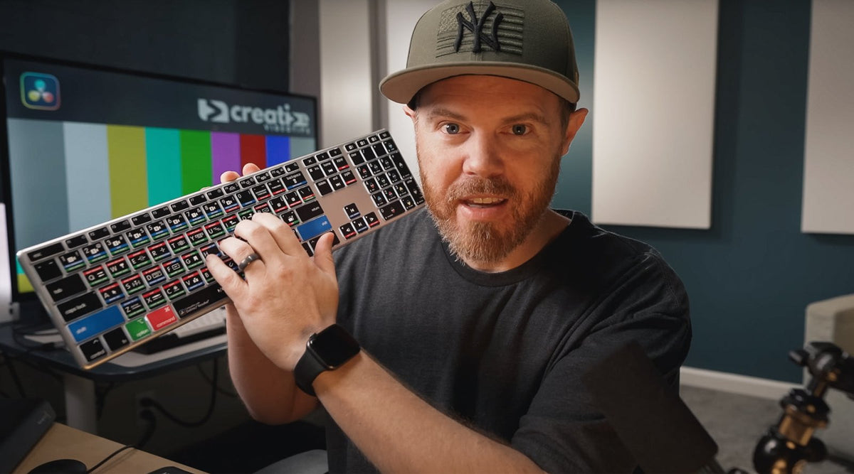 Creative Video Tips: New DaVinci Resolve Keyboard Review
