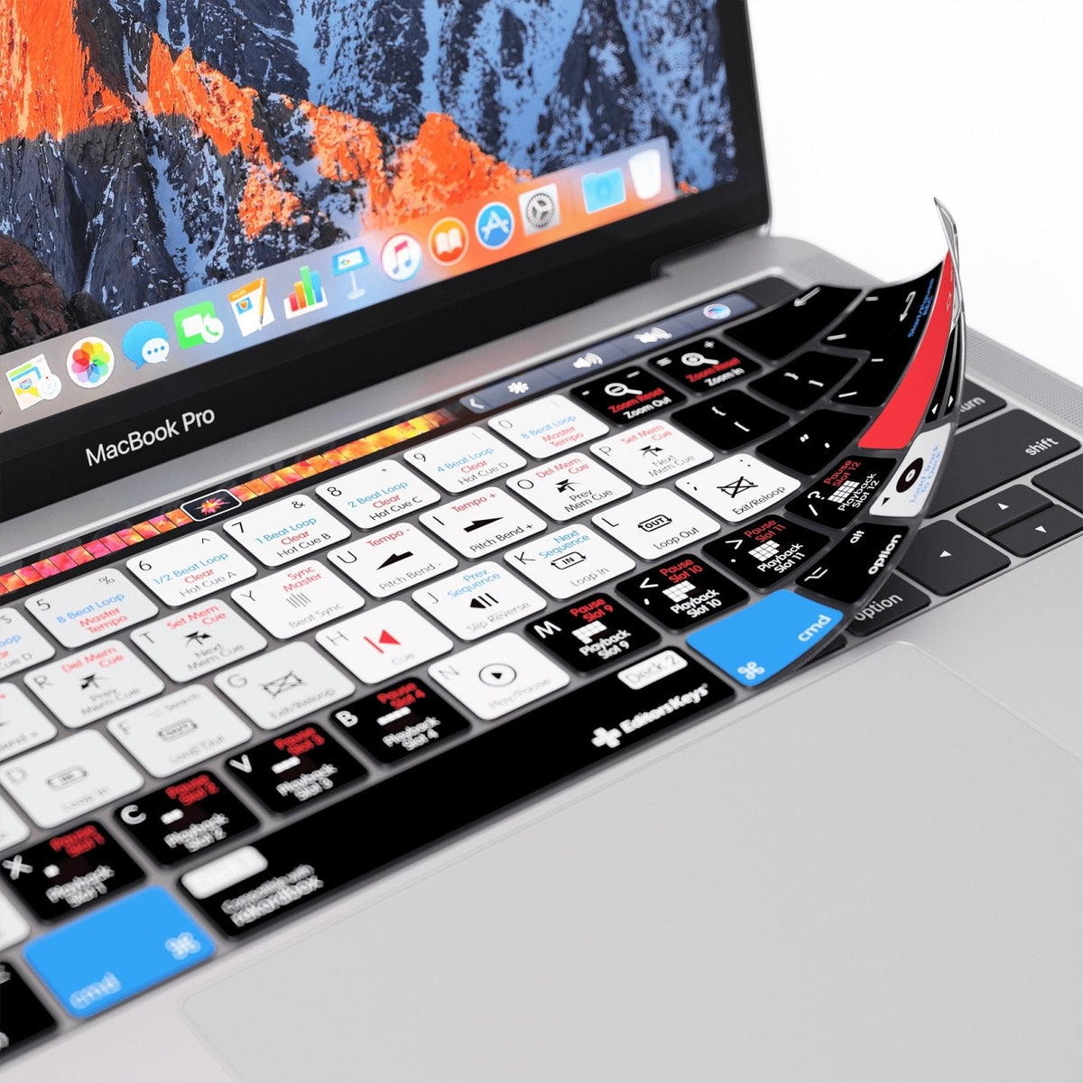 New Rekordbox Keyboard Shortcut Covers | Out now for MacBook Pro