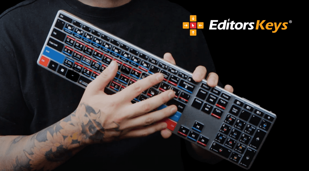 Zach Mayfield uses an Editors Keys DaVinci Resolve Wireless Backlit!