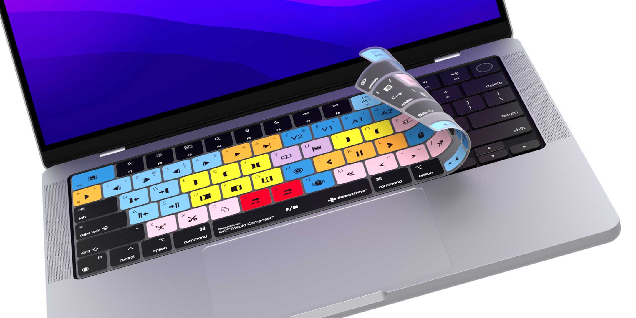 Editors Keys - Shortcut Keyboards - Keyboard Covers