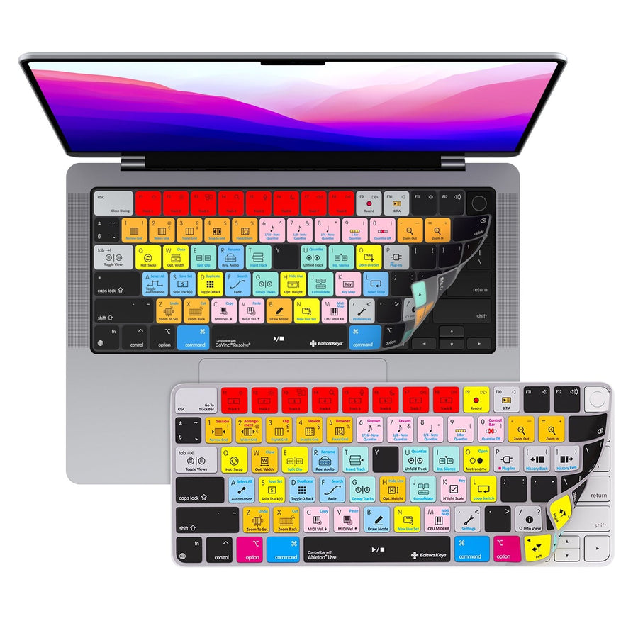 Shortcut Keyboard Covers for Apple MacBooks & Microsoft Surface