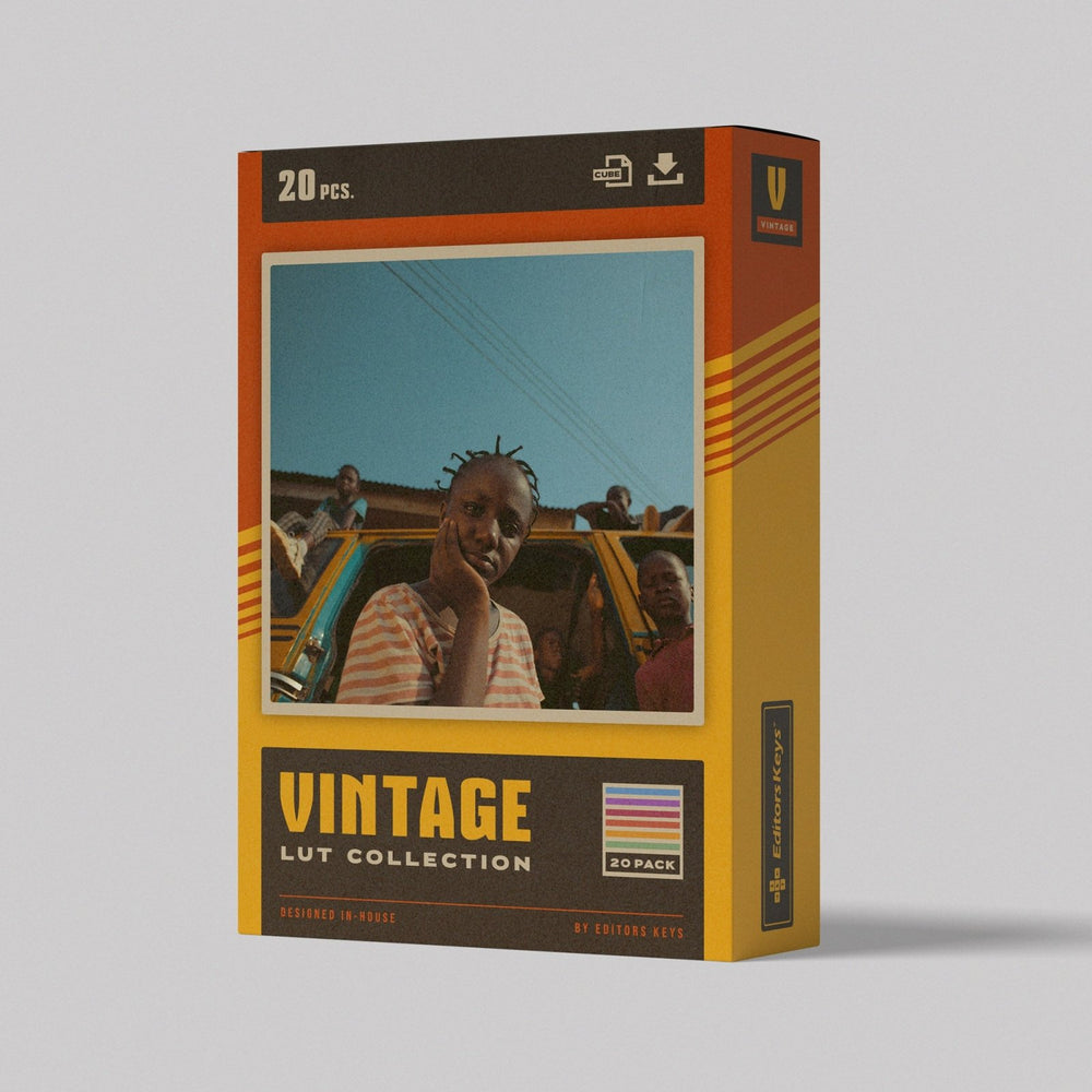 20 Ultimate Vintage LUTs Bundle – Transform Your Videos
