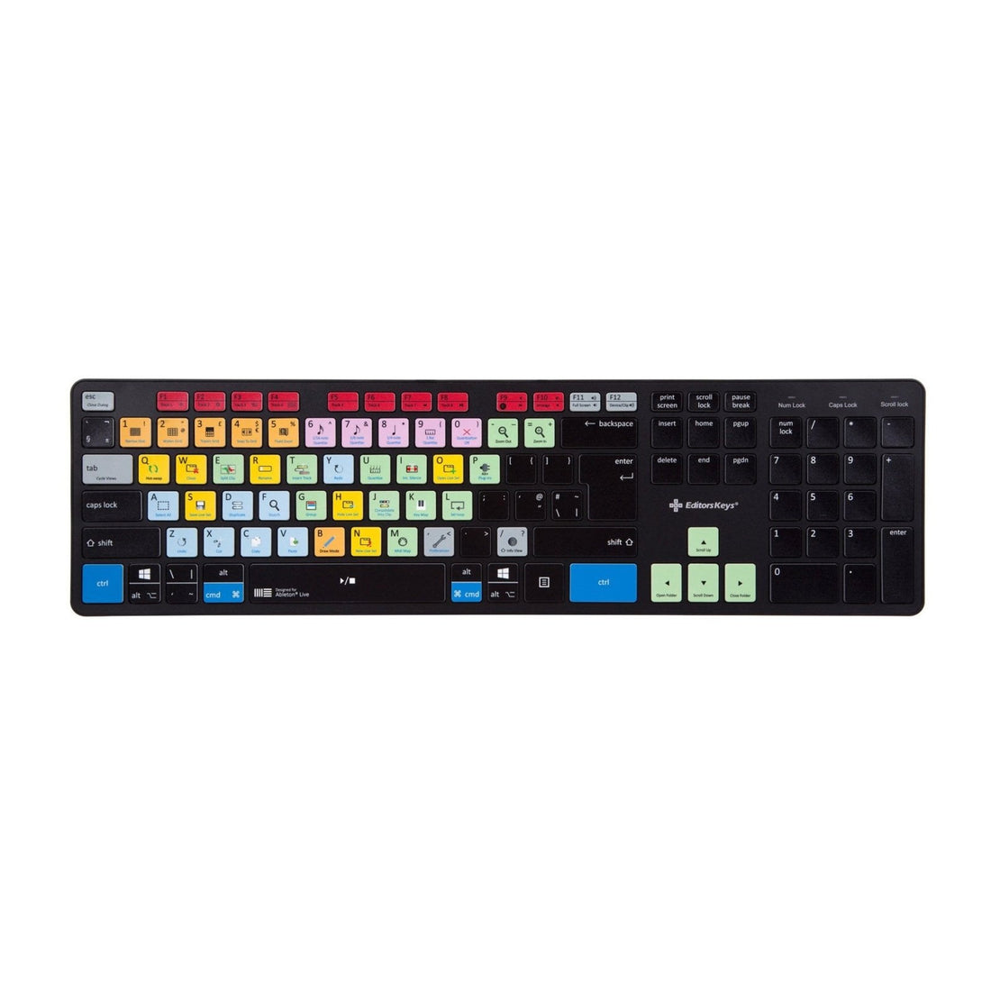 Audio Editing Keyboards - Shortcut Keyboards - Mac and PC