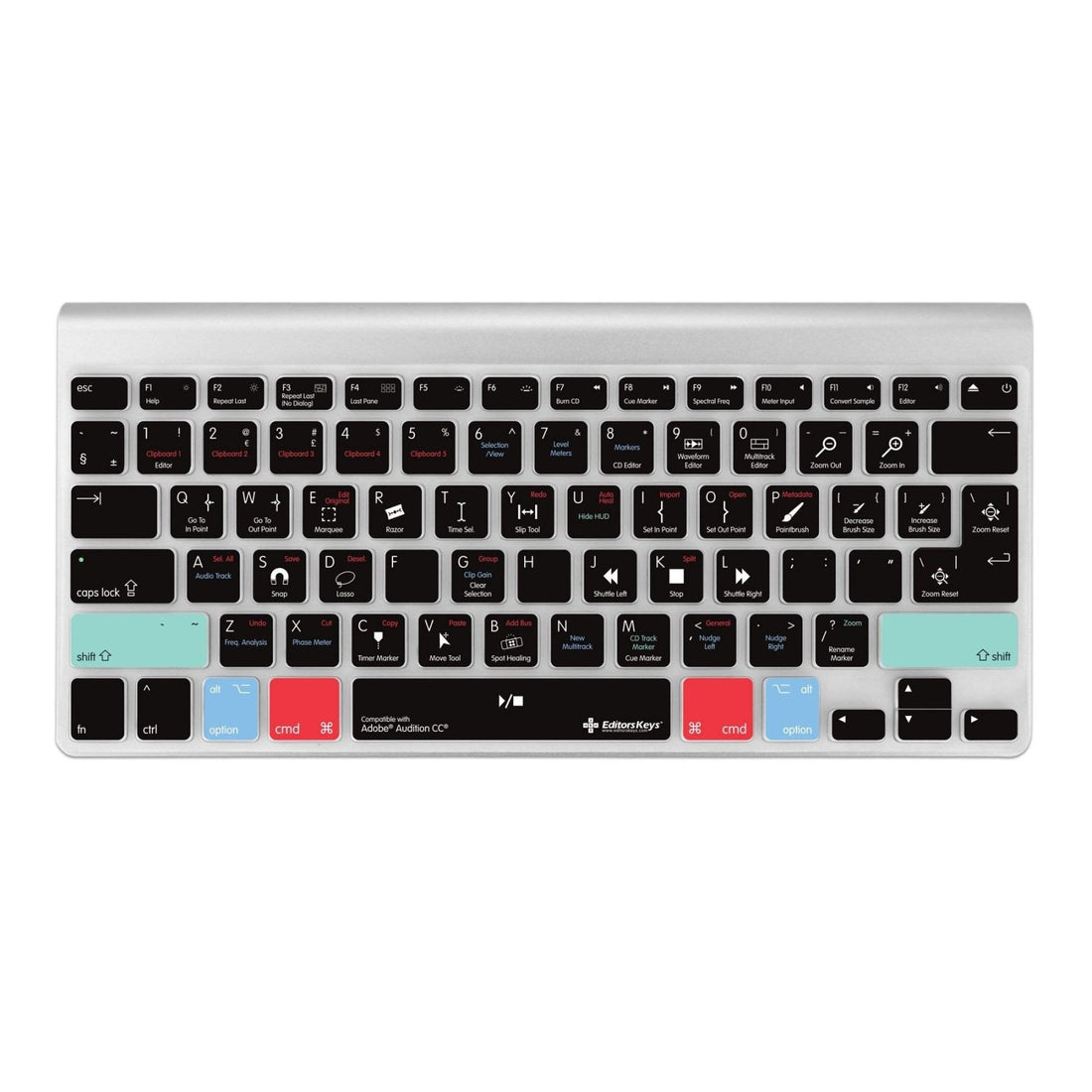 Adobe Audition Keyboard Covers for MacBook & iMac - Protection