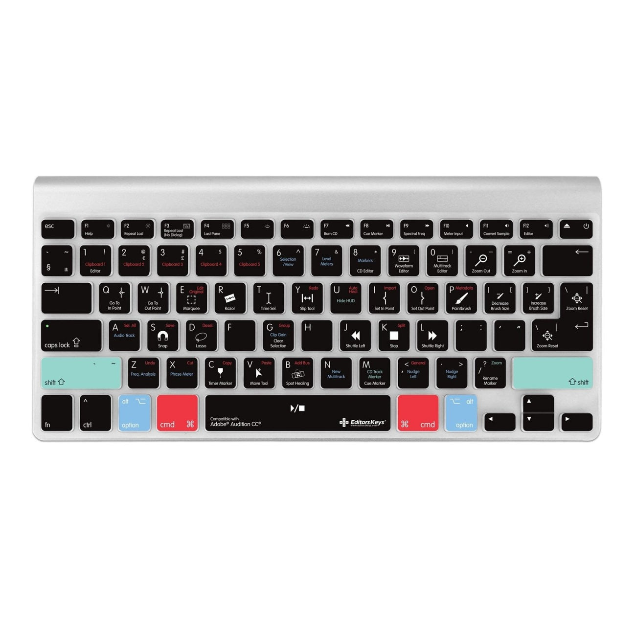 Adobe Audition Keyboard Covers for MacBook & iMac - Protection