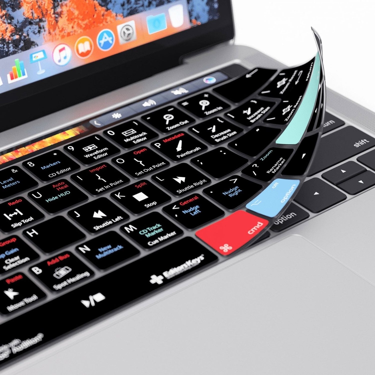 Adobe Audition Keyboard Covers for MacBook & iMac - Protection