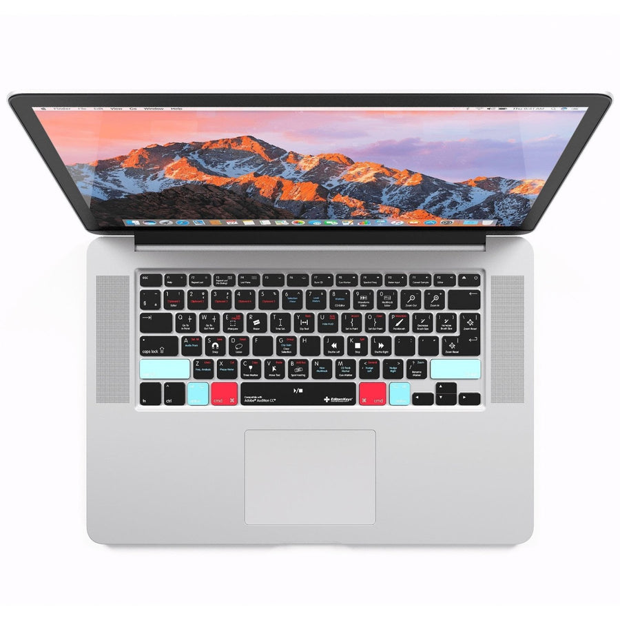Adobe Audition Keyboard Covers for MacBook & iMac - Protection