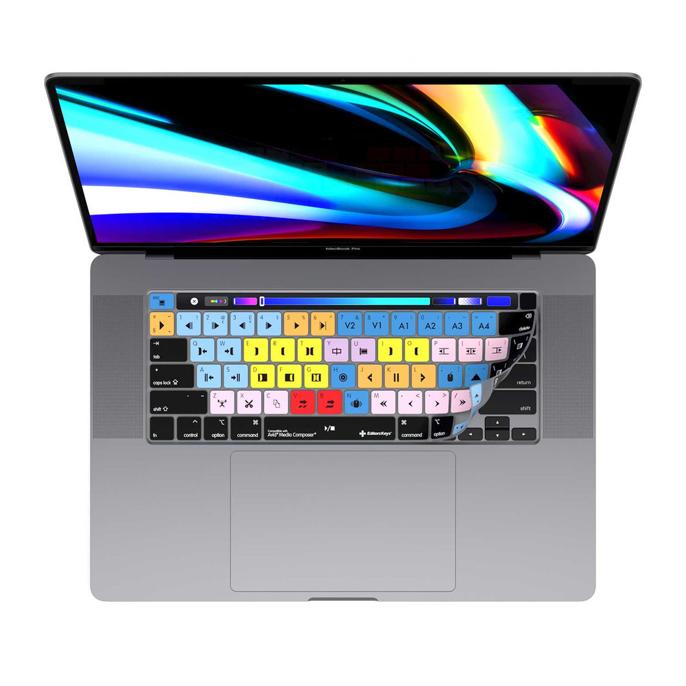 Avid Media Composer Keyboard Covers for MacBook & iMac | Shortcuts