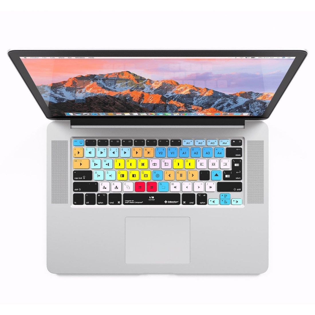 Avid Media Composer Keyboard Covers for MacBook & iMac | Shortcuts