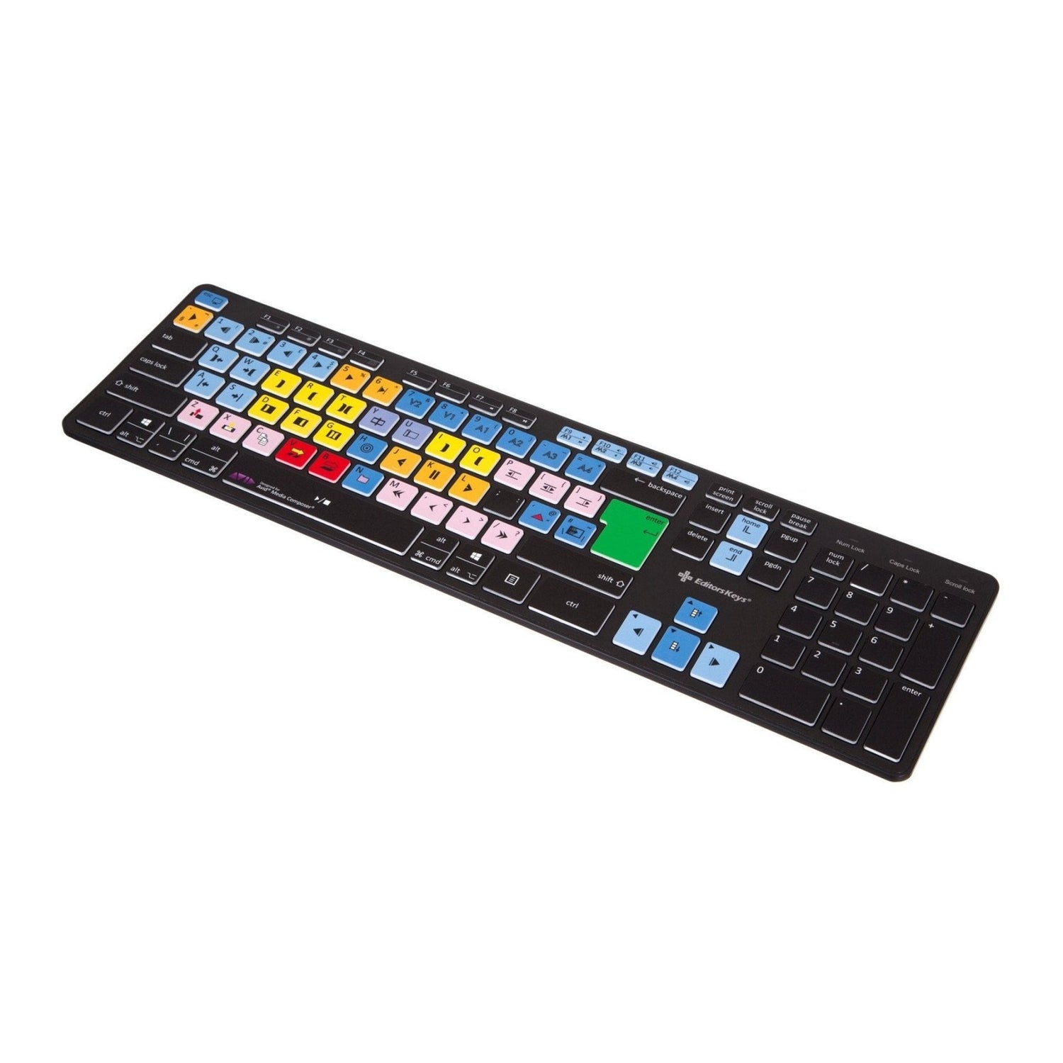 Avid Media Composer Keyboard - Wired/Wireless - Shortcut Keys