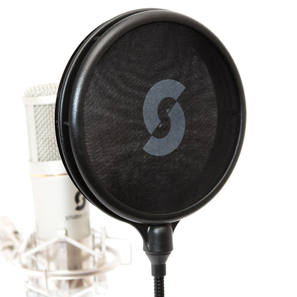 Dual Layer Pop Filter Pop Shield for your Microphone