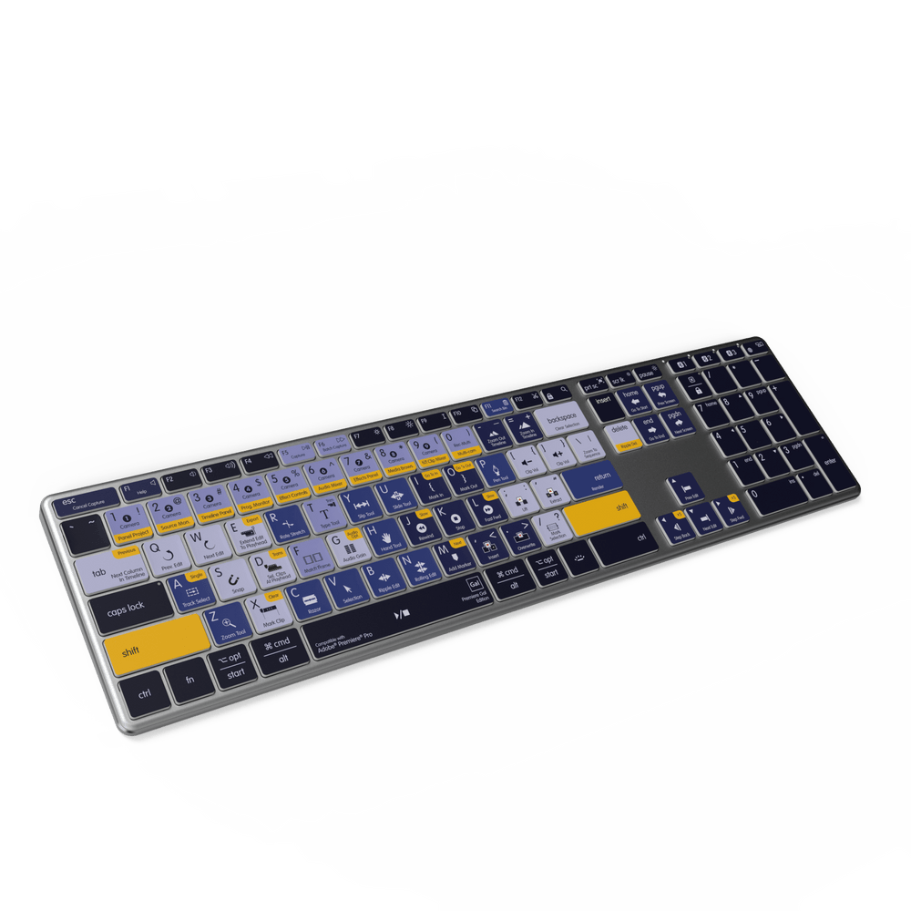 Premiere Gal x Editors Keys: Ultimate Wireless Keyboard for Editors