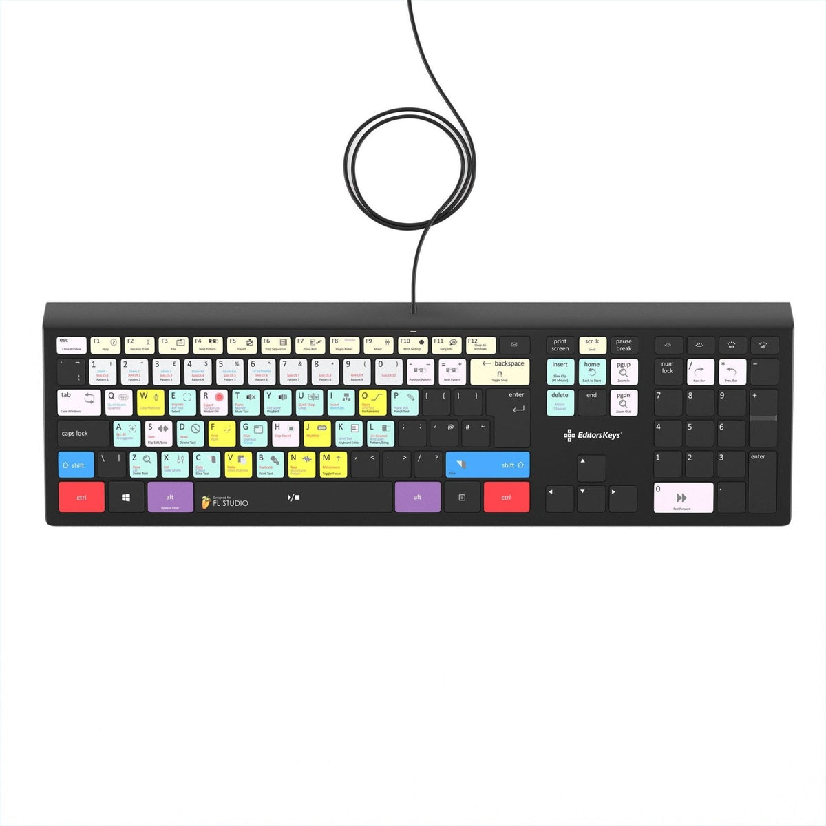 FL Studio Keyboard - Backlit - For PC or Mac