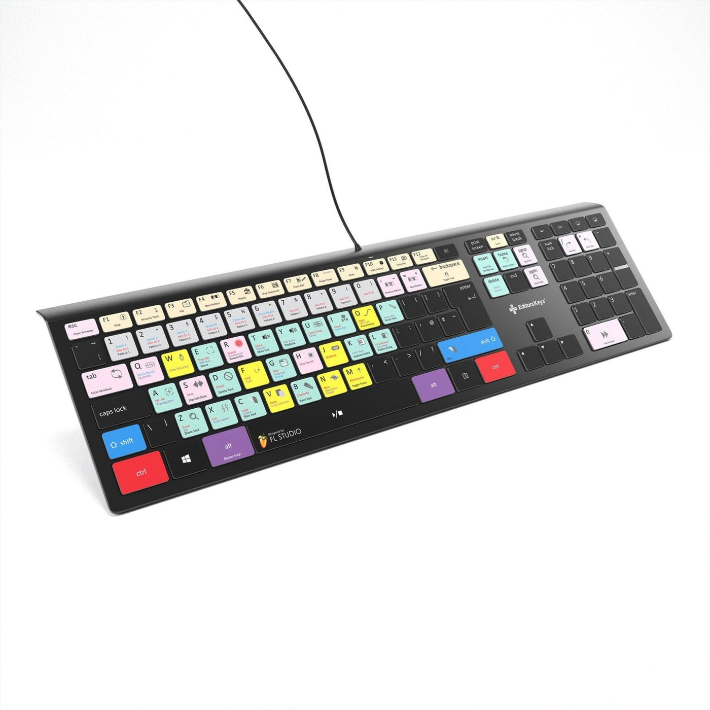 FL Studio Keyboard - Backlit - For PC or Mac