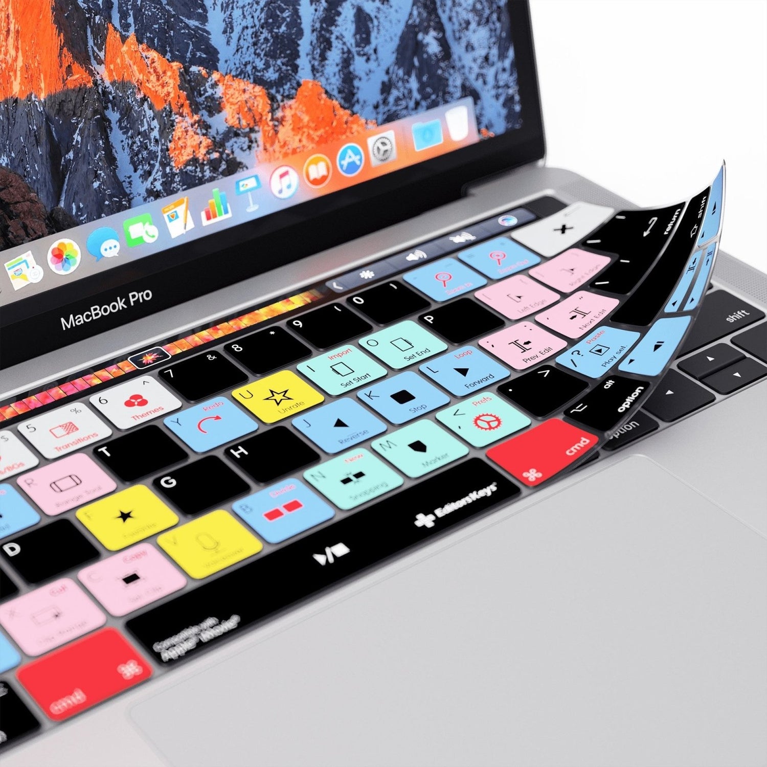 Mac Keyboard Covers for iMovie Editing