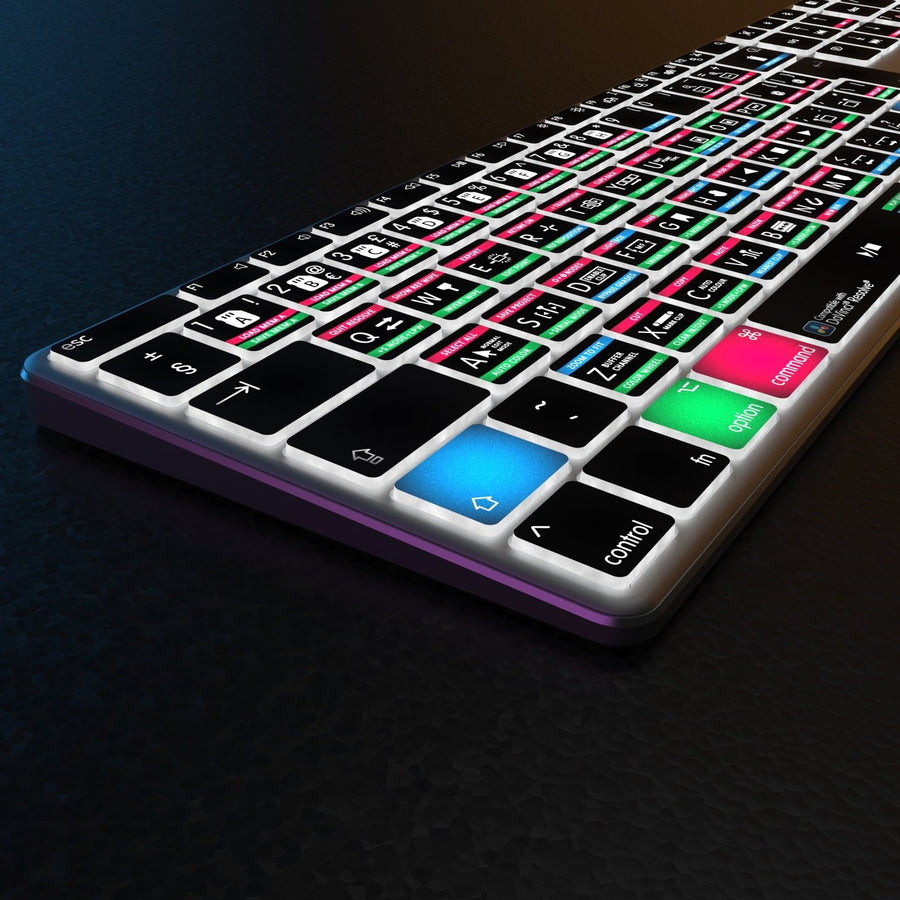 NEW Davinci Resolve Keyboard | Backlit & Wireless | Mac, PC and iPad