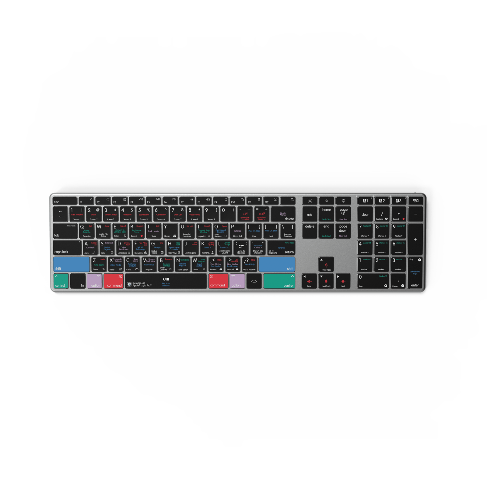 New Logic Pro Keyboard Backlit And Wireless Mac