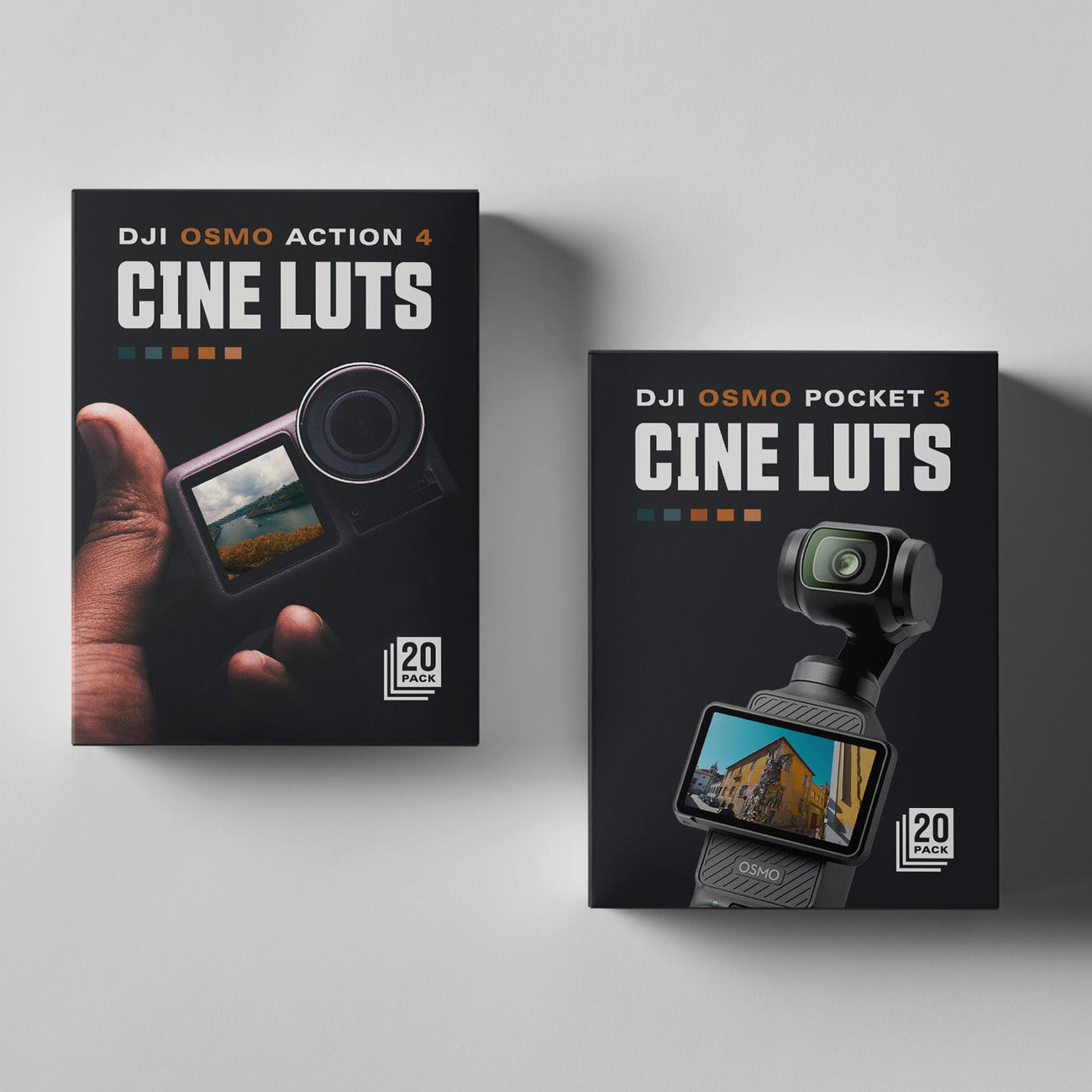Enhance Your DJI Pocket 3 - Action 4 Footage - Cinematic LUT Pack