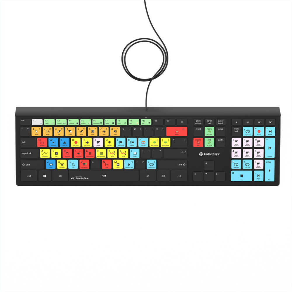 Presonus Studio One Keyboard - Backlit Keyboard for Mac & PC