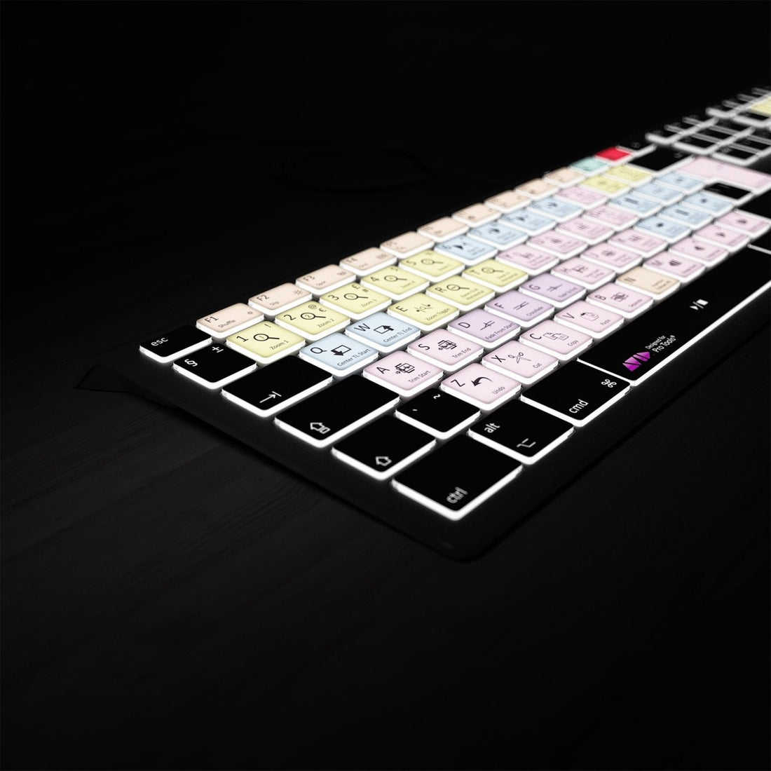 Backlit Avid Pro Tools Keyboard - For Mac or PC