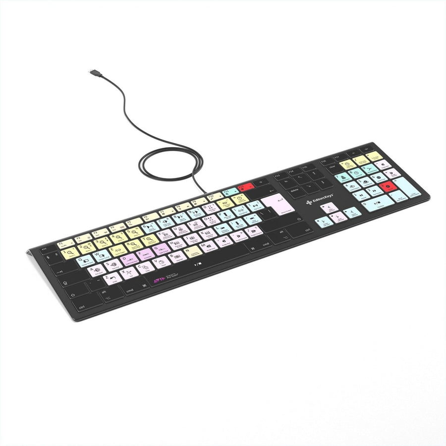 Backlit Avid Pro Tools Keyboard - For Mac or PC