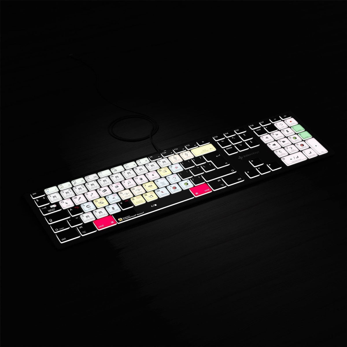 Backlit Keyboard for Propellerhead Reason by Editors Keys