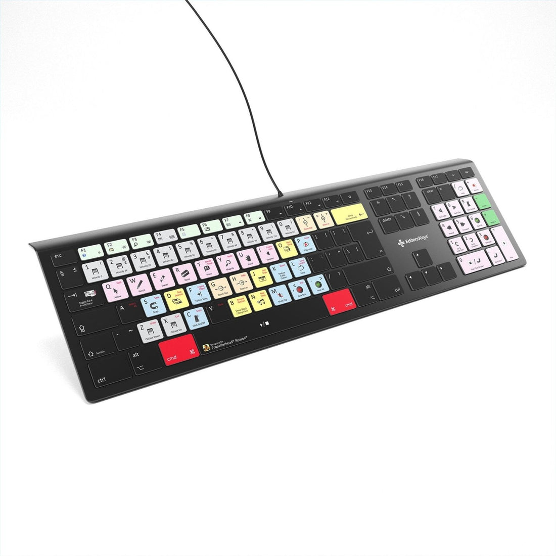 Backlit Keyboard for Propellerhead Reason by Editors Keys
