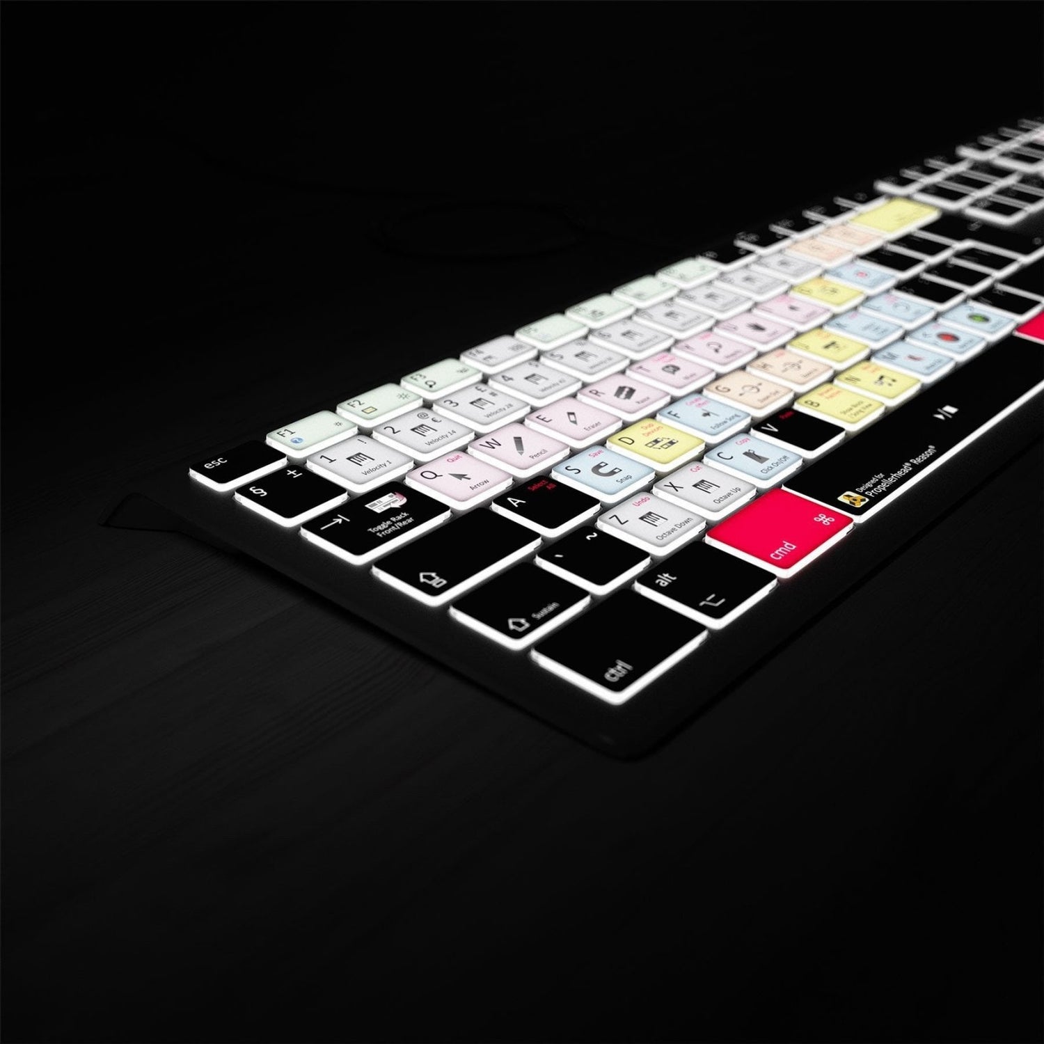 Backlit Keyboard for Propellerhead Reason by Editors Keys