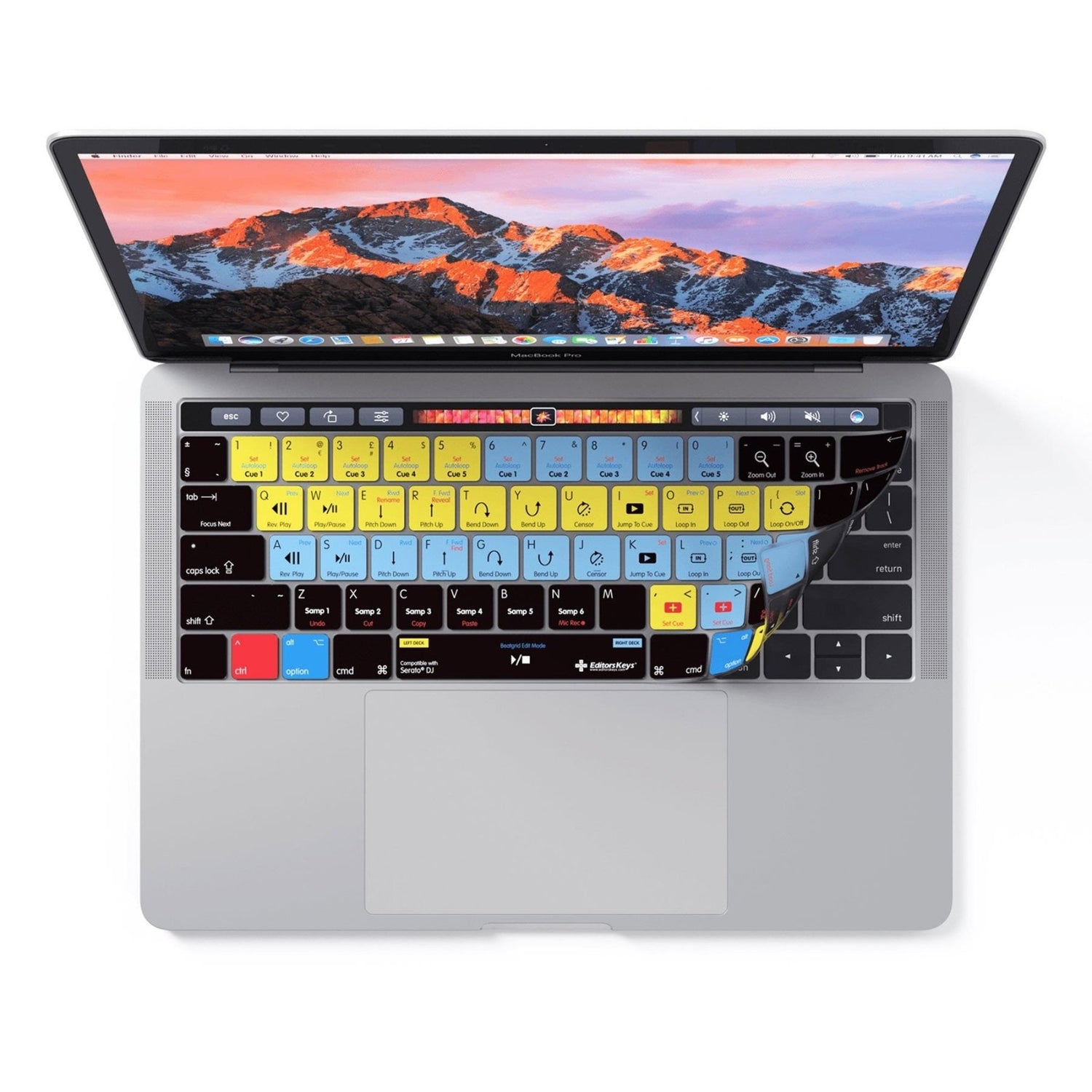 Serato DJ Keyboard Covers for MacBook Pro and MacBook Air