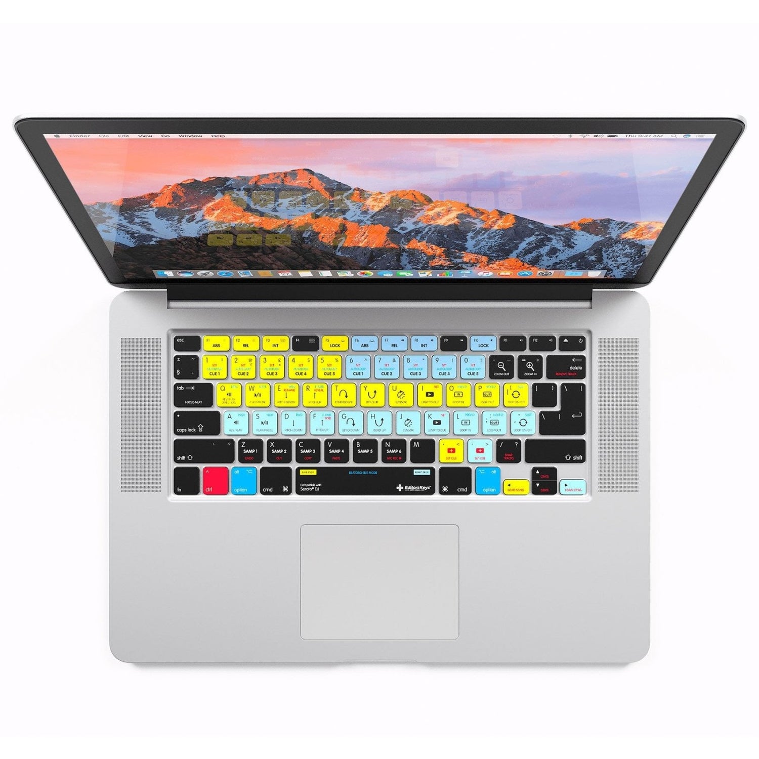 Serato DJ Keyboard Covers for MacBook Pro and MacBook Air